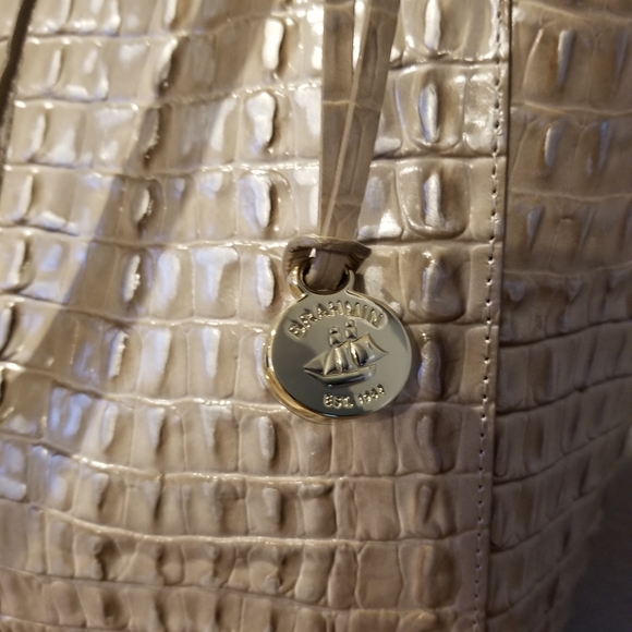 Brahmin | Bags | Brahmin Grey La Scala Jayden Tote Skyler Set Nwt ...